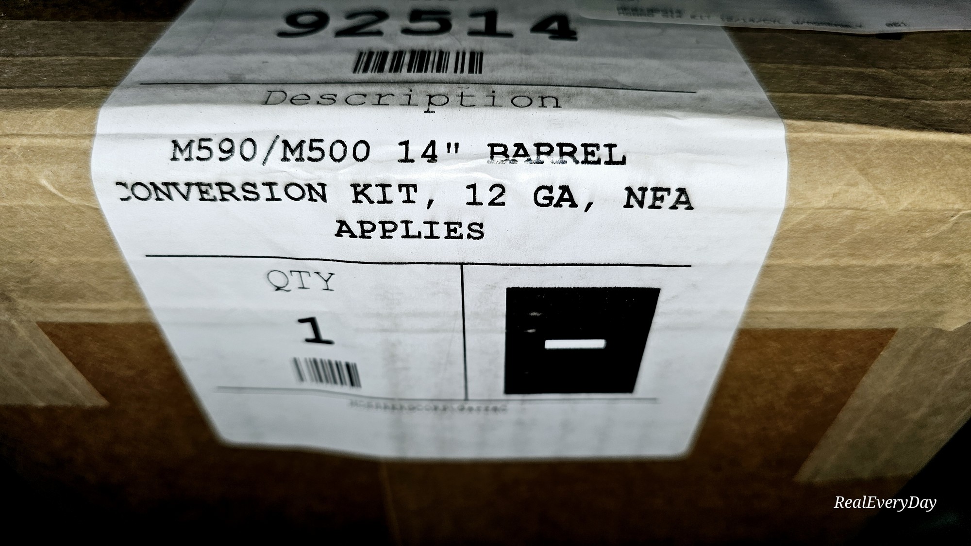 NIB Mossberg 500/590 14-inch 12 gauge SBS/AOW bbl kit > Shotgun Parts ...