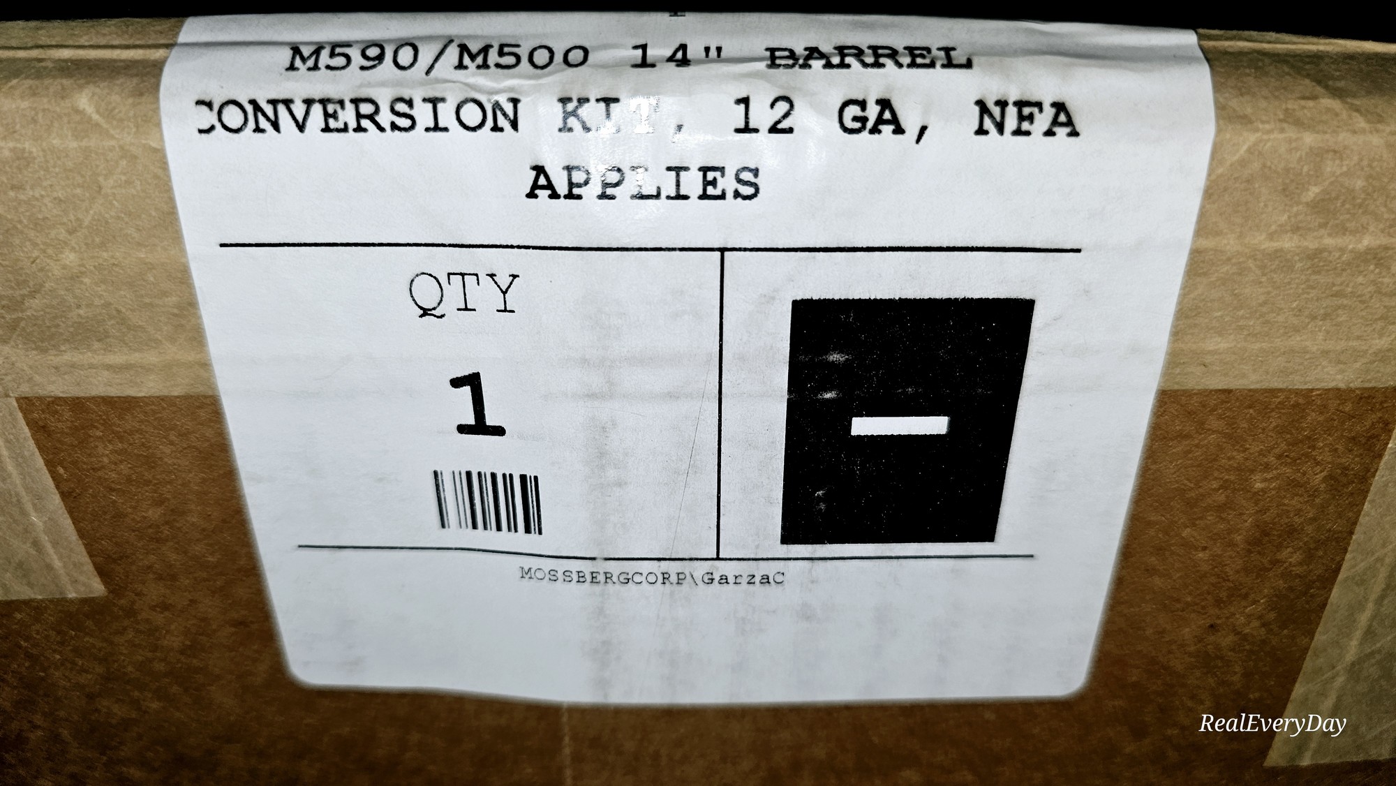 NIB Mossberg 500/590 14-inch 12 gauge SBS/AOW bbl kit > Shotgun Parts ...